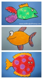 Hooray for Fish! Art Project for Kids - Walking by the Way