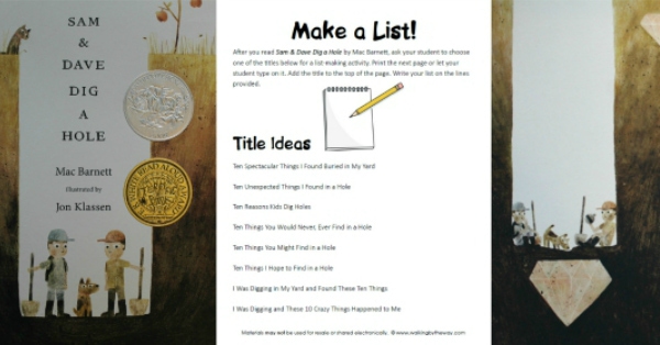 Creative Writing Lessons from Picture Books - Walking by the Way