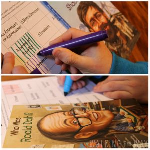 Challenge Your Reader with Biography Bingo - Walking by the Way