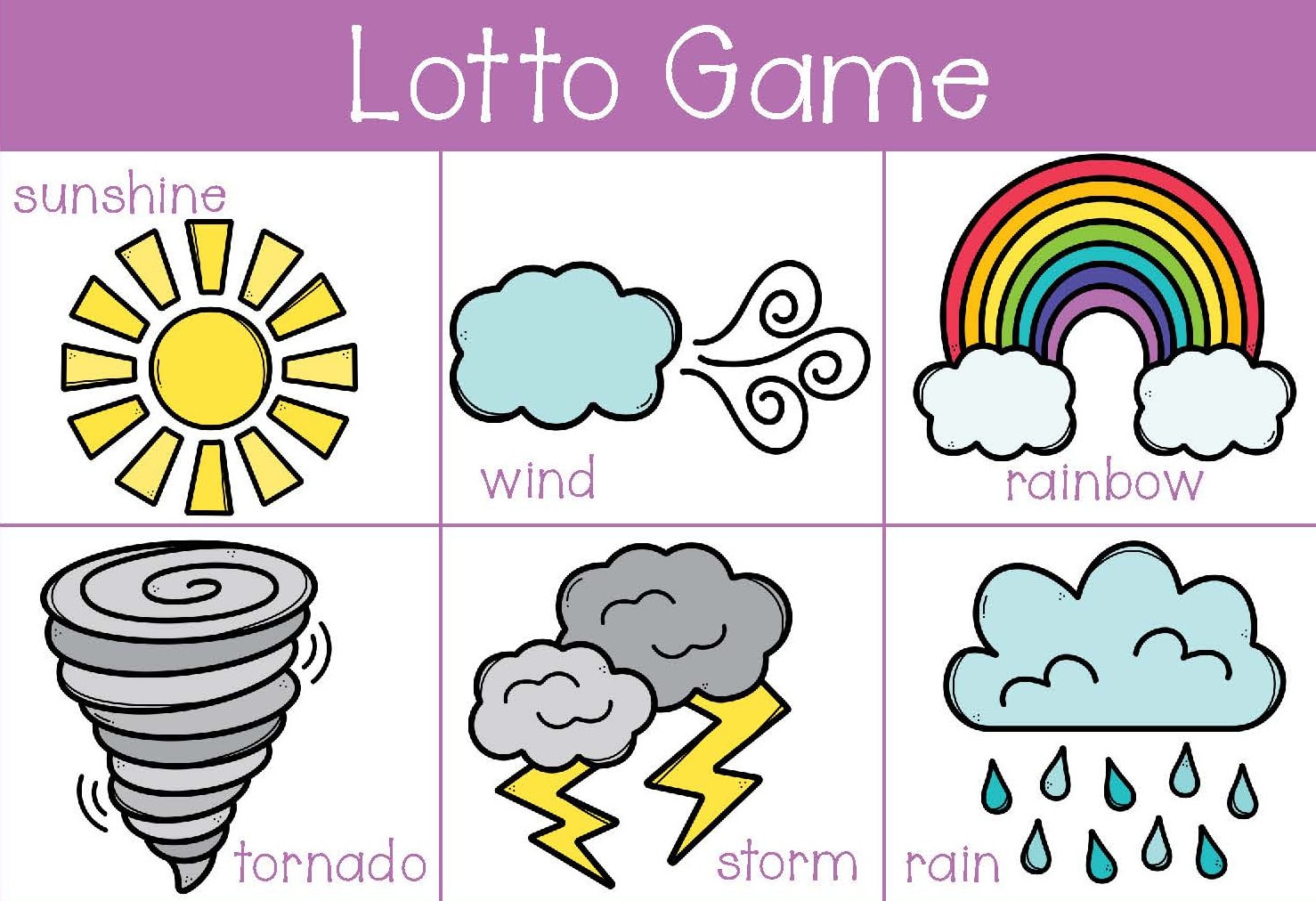 Preschool Lotto Game - Walking by the Way