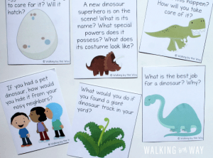 Delight Your Students with Dinosaur Creative Writing Prompts - Walking ...
