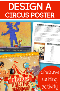 Design a Circus Poster Creative Writing Activity - Walking by the Way