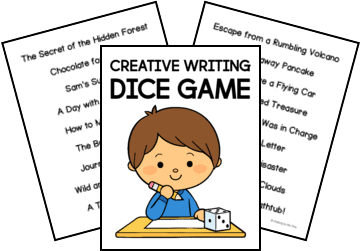 Creative Writing Dice Game - Walking by the Way