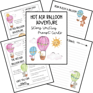 Story Writing Prompt Cards - Walking by the Way