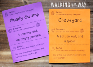 Write Spooky Stories with Halloween Story Writing Prompts - Walking by ...