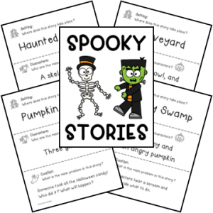 Write Spooky Stories with Halloween Story Writing Prompts - Walking by ...