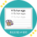 Bugs Handwriting Sentences to Copy - Walking by the Way