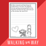 Luke 2 Christmas Copywork - Walking by the Way
