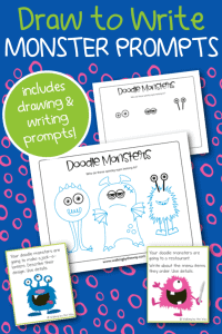 Monster Writing Prompts for Kids - Walking by the Way