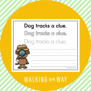 Simple Animal Sentences for Handwriting Practice - Walking by the Way