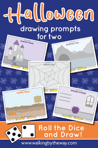 Free Halloween Drawing Prompts for Kids - Walking by the Way