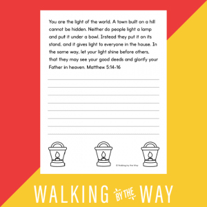 Matthew Copywork for Your Homeschool - Walking by the Way