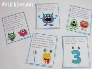 Monster Creative Writing Prompts - Walking by the Way