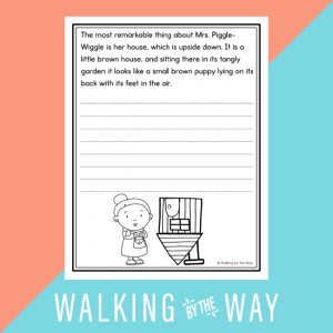 Mrs. Piggle-Wiggle Copywork Pages - Walking by the Way