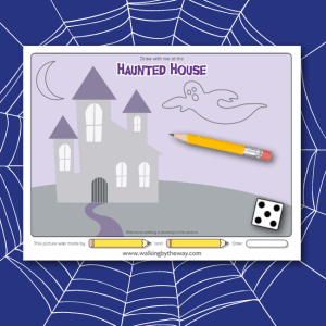 Free Halloween Drawing Prompts for Kids - Walking by the Way