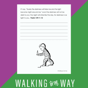 Psalms for Kids Copywork Pages - Walking by the Way