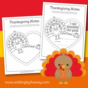 Teach Gratitude with This Easy Writing Activity - Walking by the Way