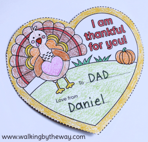 Teach Gratitude with This Easy Writing Activity - Walking by the Way