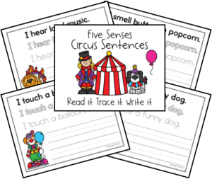 Circus Sentences for Handwriting Practice - Walking by the Way