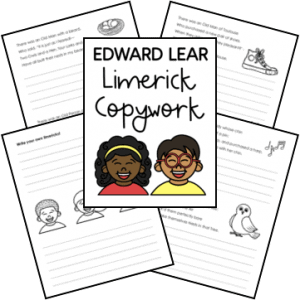 Edward Lear Limerick Copywork - Walking by the Way