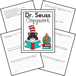 Dr. Seuss Copywork Quotes - Walking by the Way