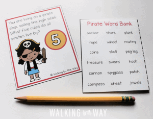 Uncover Buried Treasure with These Pirate Writing Prompts - Walking by ...