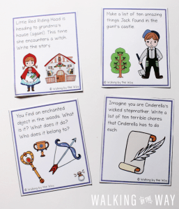 Magical Fairy Tale Writing Prompts for Kids - Walking by the Way