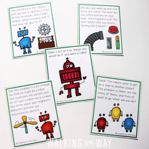Inspire Writing with These Robot Writing Prompts - Walking by the Way