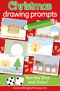 Free Christmas Drawing Prompts for Kids - Walking by the Way