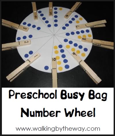 Number Wheel - Walking by the Way